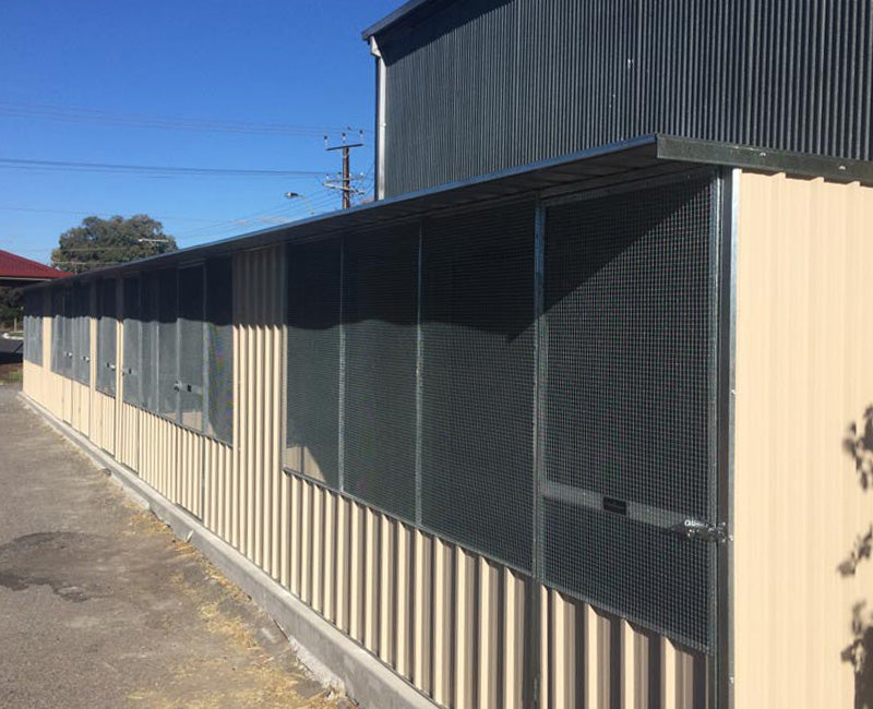 MK3 -Flat Roof Aviaries – Hardware Made Easy